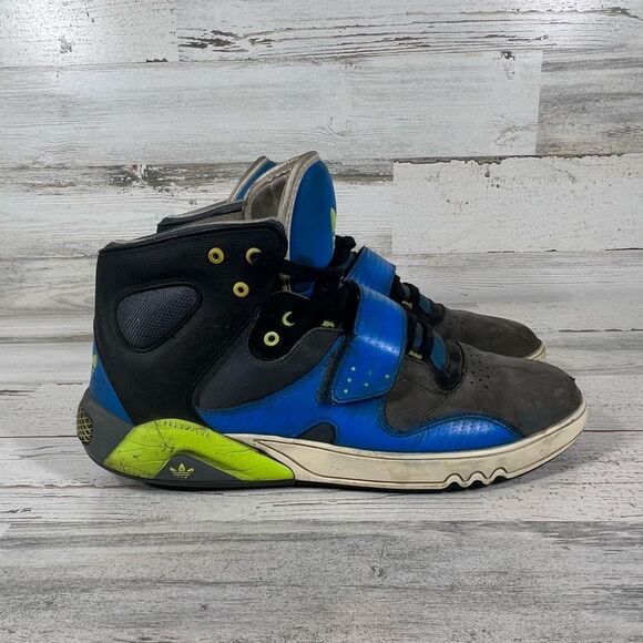 adidas | Shoes | Adidas Mens Roundhouse Midsneaker Shoes High Top Blue ...